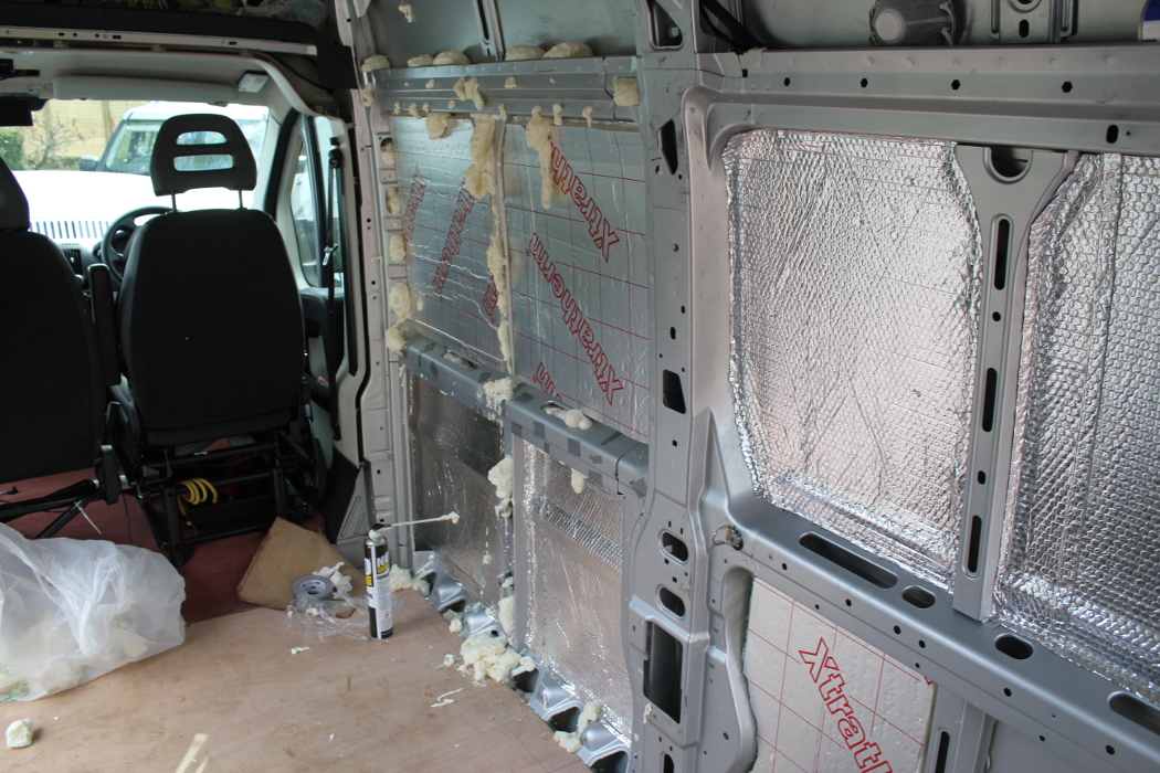 Motorhome Lining - Part 2 - Self Build Motorhome - Van & Boat