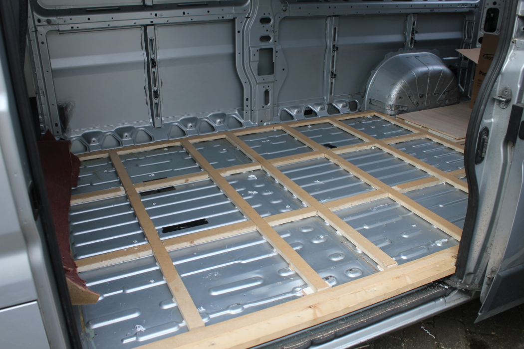 Motorhome Floor - Part 1 - Self Build Motorhome - Van & Boat