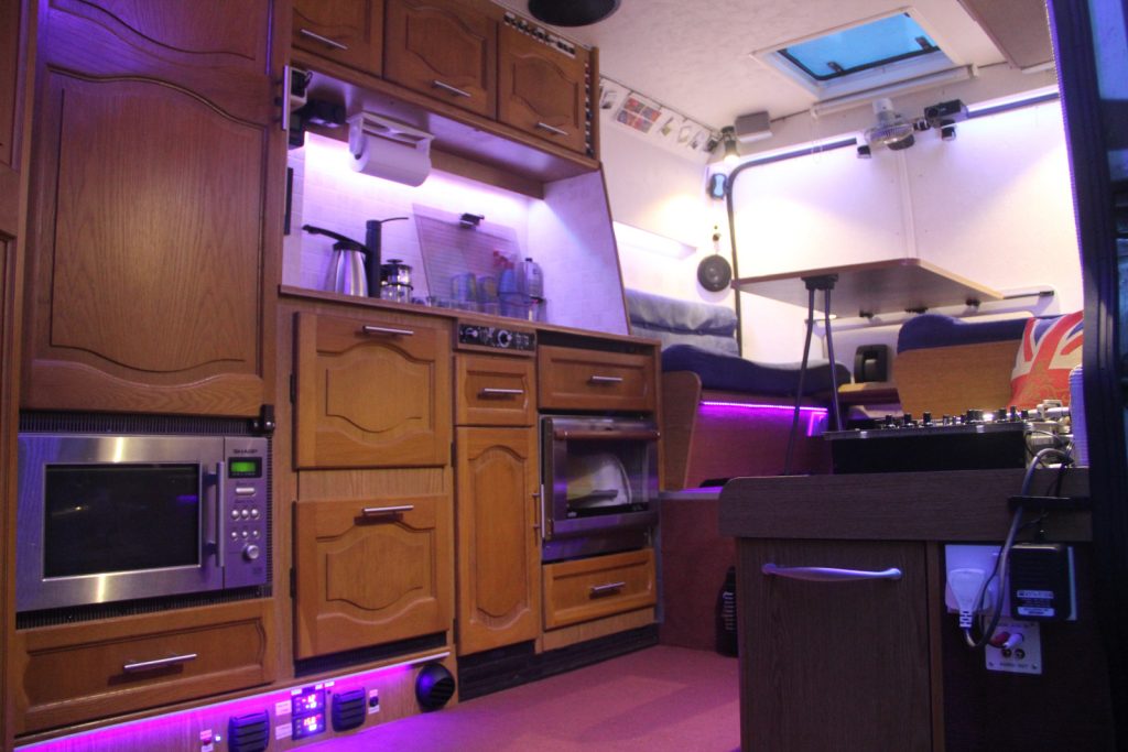 Home on Wheels - Van conversion into Motorhome - Van & Boat